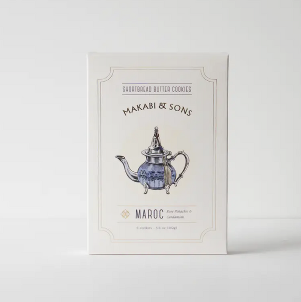 Rose Pistachio Cardamom Cookies - Maroc - Reservoir
