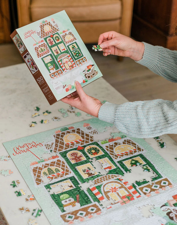Gingerbread Christmas Puzzle - Reservoir